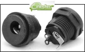 JACK J4 2,5MM X 5,5MM 3T REDONDO - CINESTEC