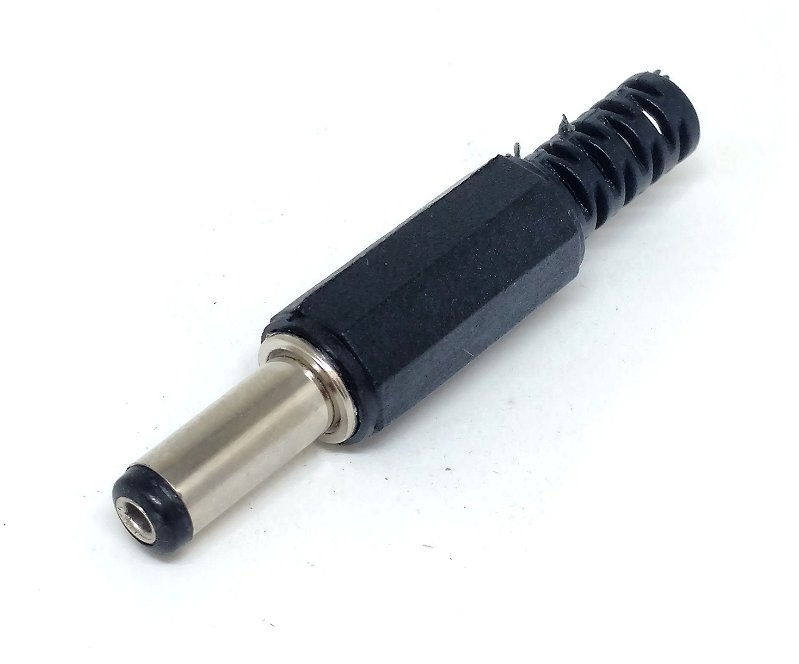 Plug P4 Macho 2,1 X 5,5 X 14mm Rabicho Longo - Usatel Import. - Usatel ...