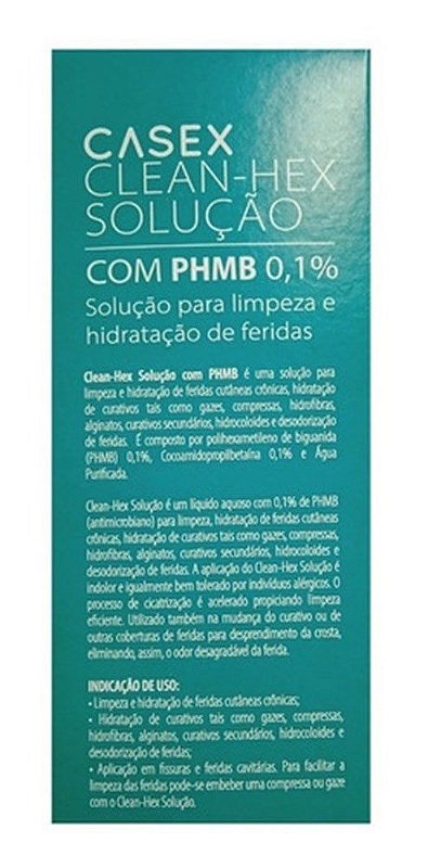 Soluçao De Limpeza 350ml C/ Polihexanina Phmb Casex Cs350 [F083] - Loja ...
