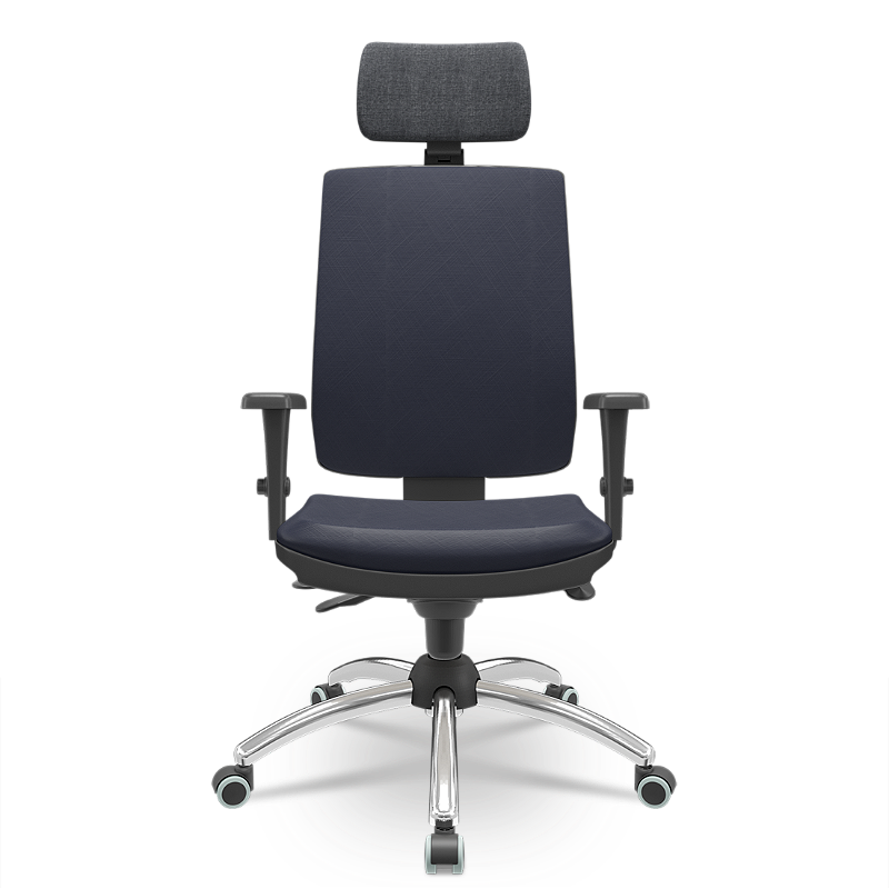 Cadeira Brizza Soft Presidente Facto Dunas Preto - Loja.seg.br