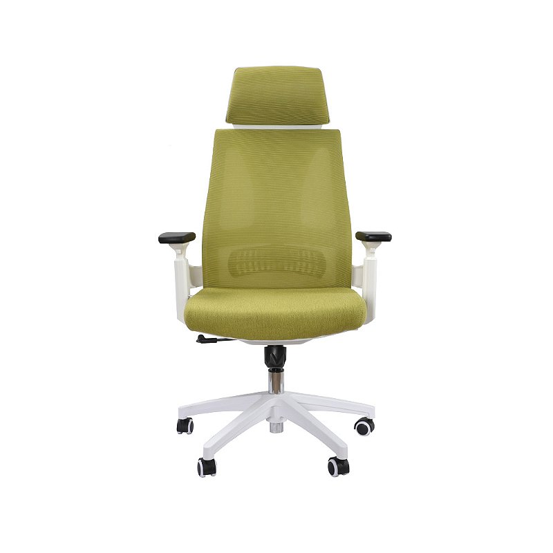 Cadeira Elements Helene Special Branco/Verde - Loja.seg.br