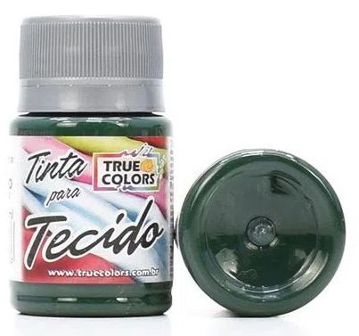 TINTA TECIDO COR 1015-VERDE PANTANO 37 ML TRUE COLORS - Viva Art Armarinhos