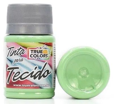 TINTA TECIDO COR 1017-VERDE KIWI 37 ML TRUE COLORS - Viva Art Armarinhos