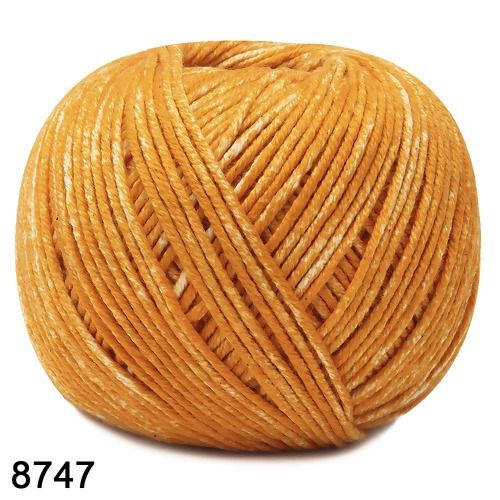 FIO JEANS 100 GR COR 8747 DARK CHEDDAR - Viva Art Armarinhos