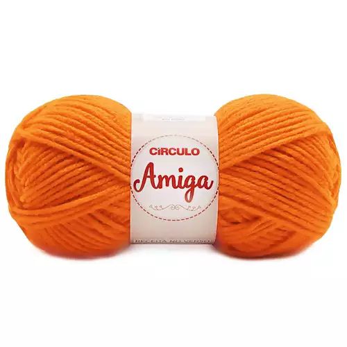 FIO AMIGA 100 GR COR 4131 DARK CHEDDAR - Viva Art Armarinhos