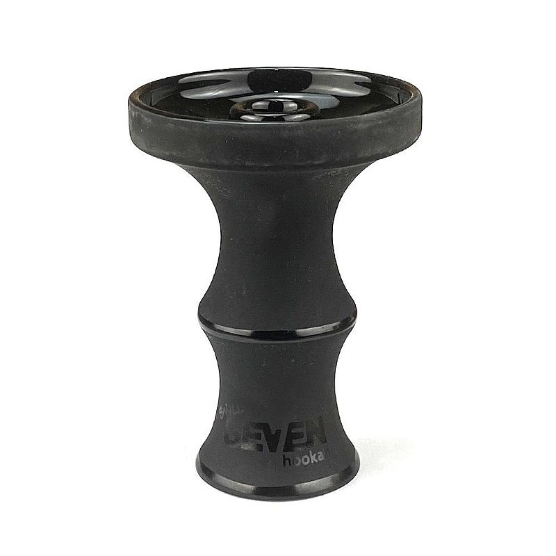 Rosh Seven Hookah Small Premium - Total Black - Zagabria Hookah ...