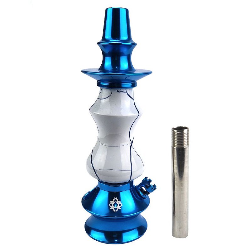 Stem Narguile Amazon Hookah Prime - Azul/Onix Branco/Azul - Zagabria ...