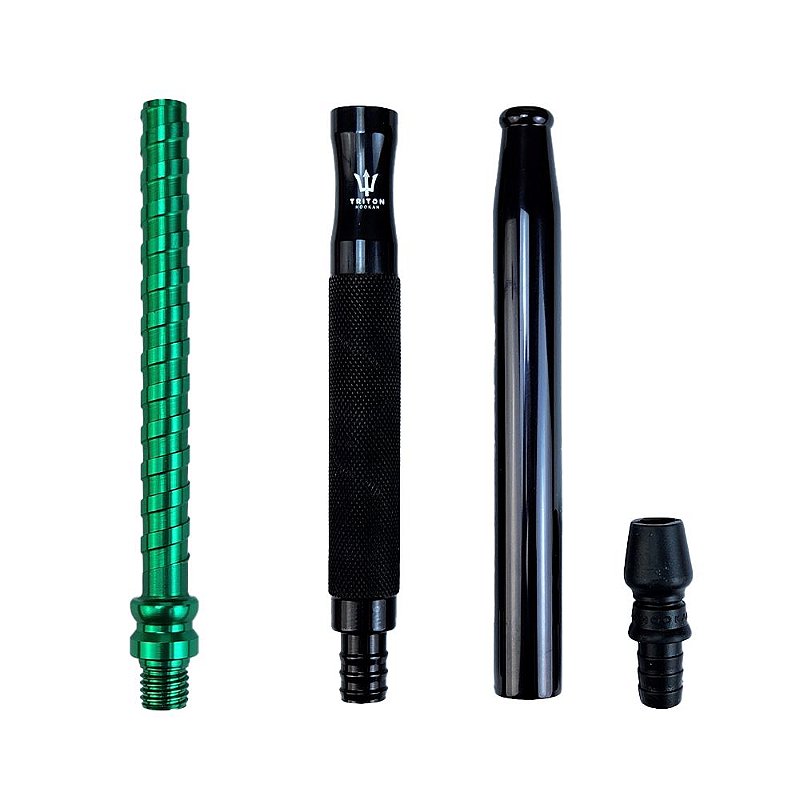Piteira Triton X Handle - Preto/Verde - Zagabria Hookah - Narguile ...