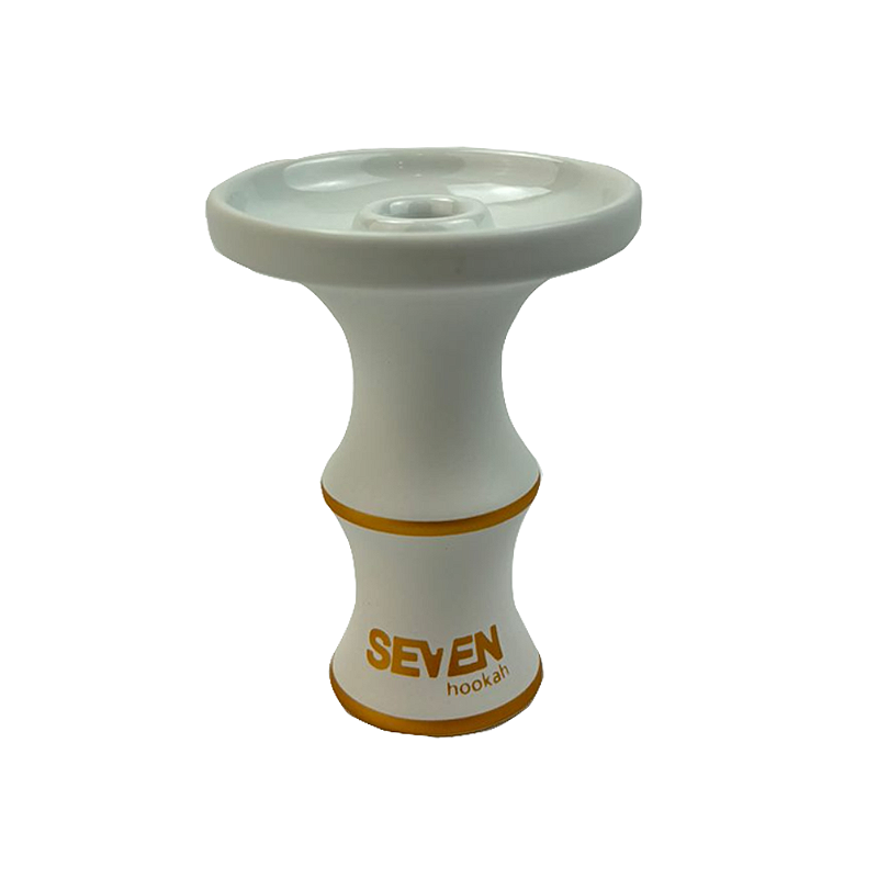 Rosh Seven Hookah Premium - White/Gold - Zagabria Hookah - Narguile ...