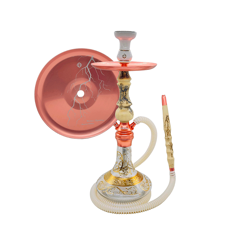 Narguile Amazon Future Wooden Ligthing - Rosê - Zagabria Hookah ...