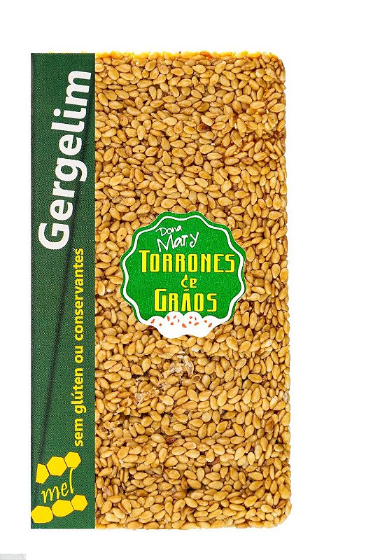 Snack Saudavel Gergelim - Dona Mary Torrones Saudáveis