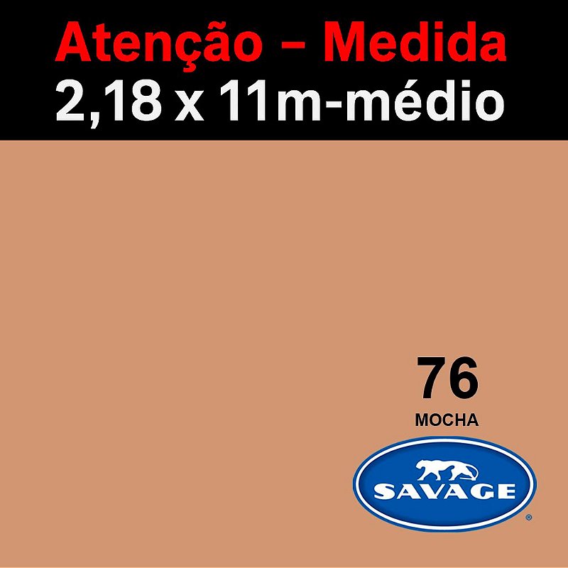 Fundos Papel Mocha 76 Savage 2,18x11m | Médio | Ekoban - EKOBAN ...