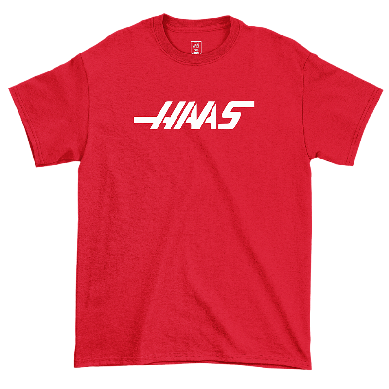 Camiseta Basic Haas Vermelha - POLE STORE