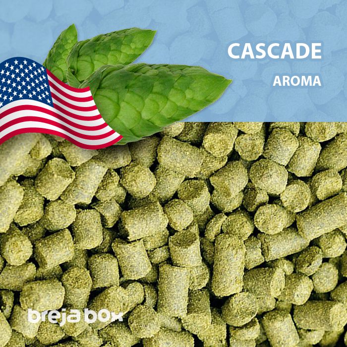 Lúpulo Cascade - 50g em pellet - Breja Box - tudo para fazer cerveja ...