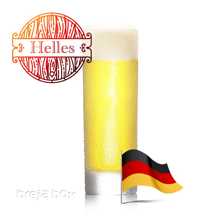 Munich Helles kit receita Breja Box - Breja Box - tudo para fazer ...