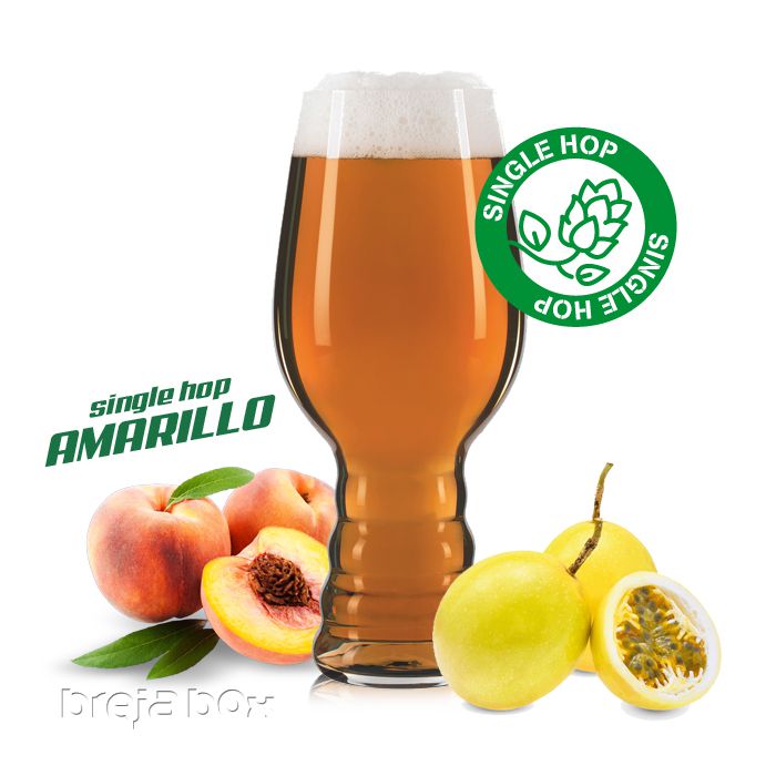 IPA Amarillo - Breja Box - tudo para fazer cerveja caseira: maltes ...
