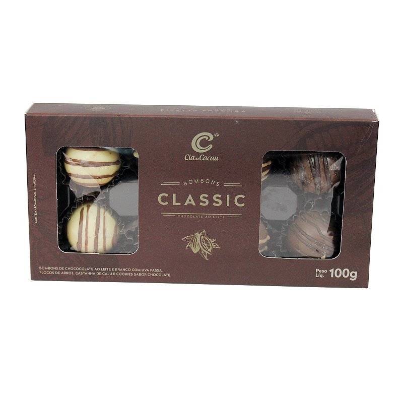BOMBONS FINOS CLASSIC 100G - Planeta Bombom