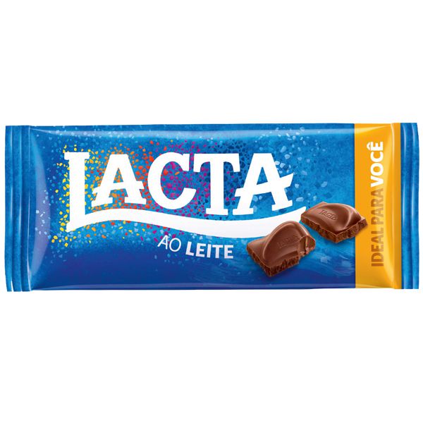 MDLZ CHOCOLATE AO LEITE 80g - Planeta Bombom