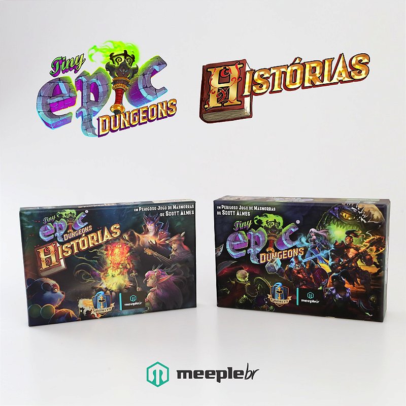 Tiny Epic Dungeons + Expansão - meeplebr