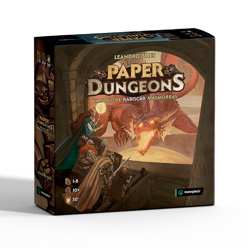 Paper Dungeons - meeplebr