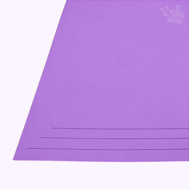 Papel Color Pop - Mimo - Roxo Candy - 180g - A4 - SupperPapel | 10 anos!