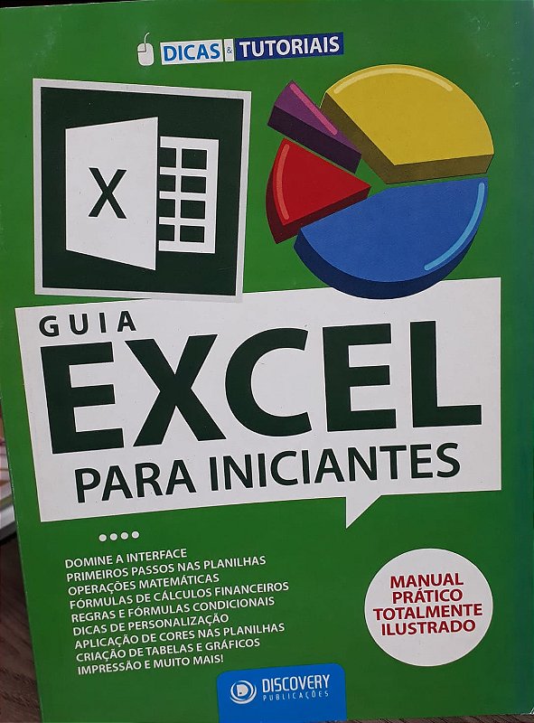 Guia Excel para iniciantes - USADO - espacodelivros