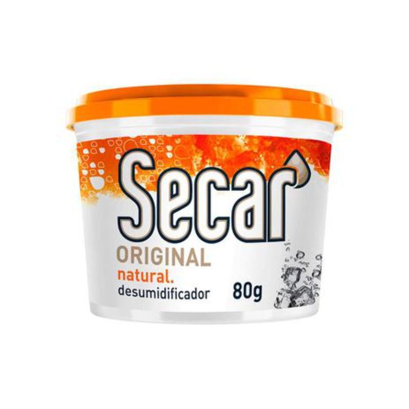 DESUMIDIFICADOR SECAR ORIGINAL NATURAL 80 GRAMAS - NAHERA