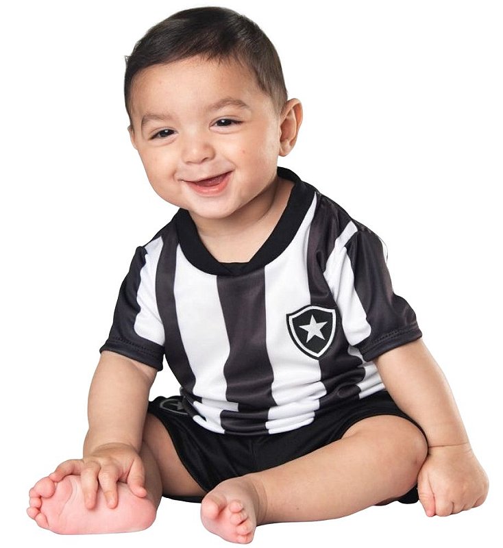 Uniforme Infantil Botafogo Oficial - Cia Bebê