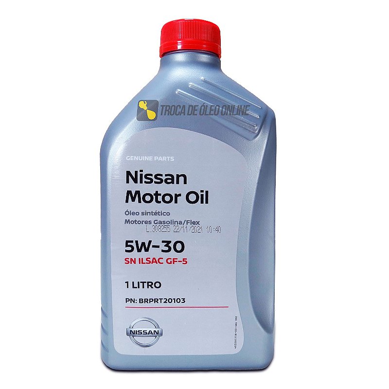 Nissan Motor Oil 5W30 - Troca de Óleo Online