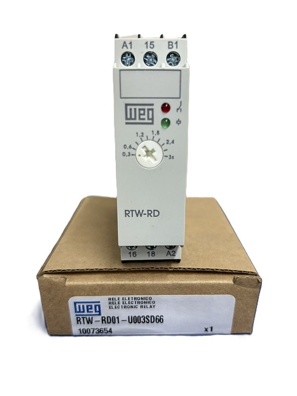 Relé de Tempo Ret. na Desenergização 3Seg. 220Vca *RTW-RD01-U003SD66 ...