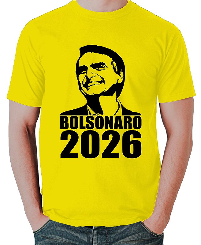 Camiseta Bolsonaro 2026 - DireitaStore