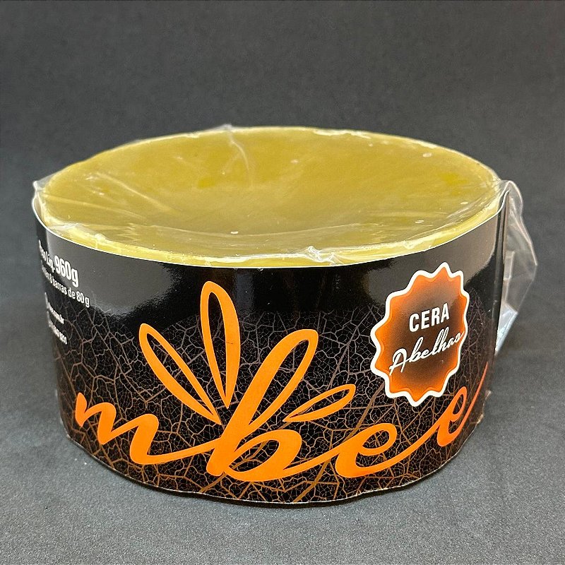 Cera de Abelha Mbee 960gr - MBee - Mel de Terroir.