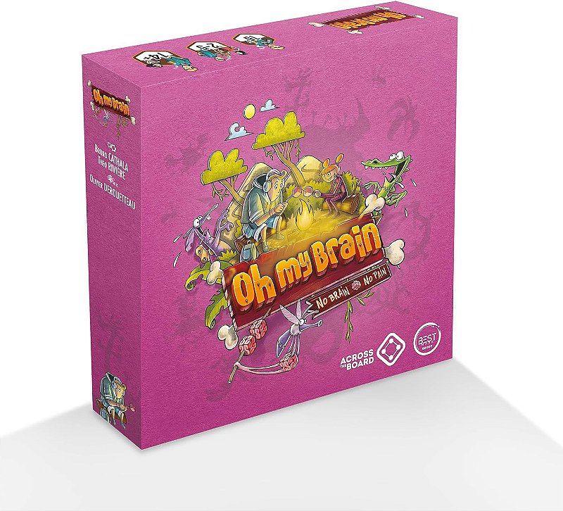 Jogo - Oh My Brain Across the Board - Tio Gêra