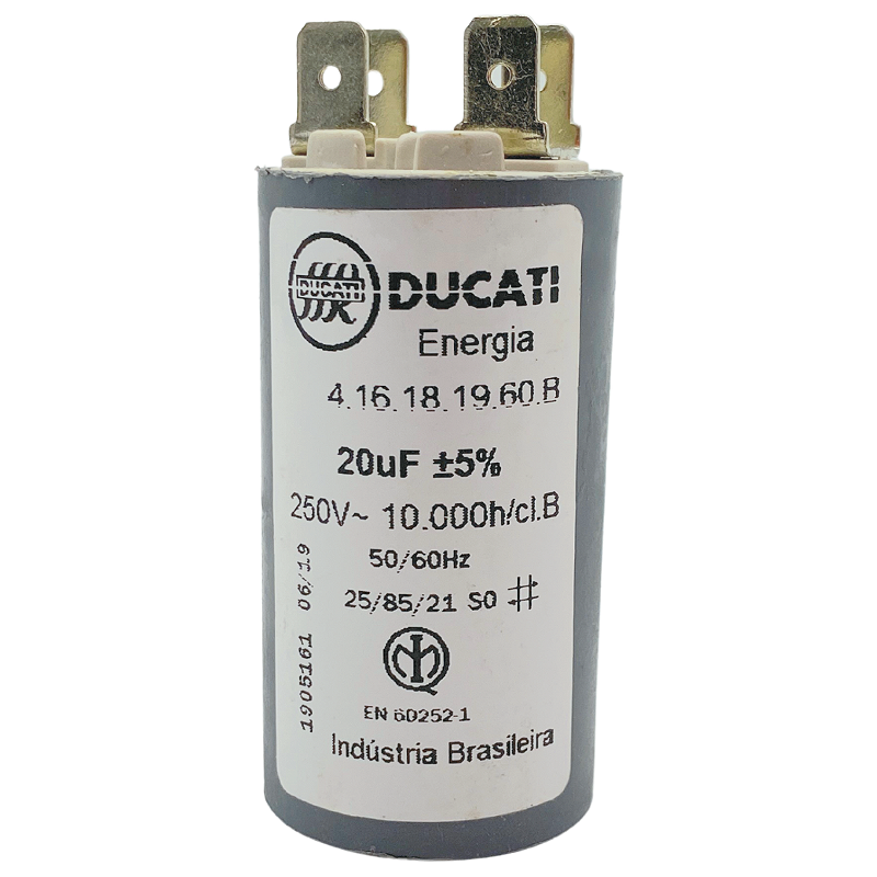 CAPACITOR PERMANENTE DUCATI 20uF 250V TD - JS Quality Energy ...