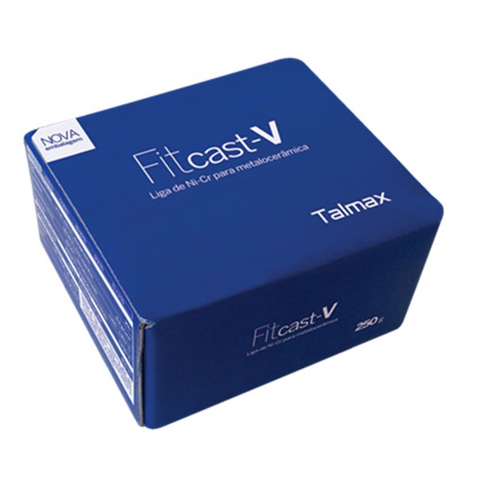 Liga Metálica Fit Cast V - Talmax - Equipamentos Odontológicos