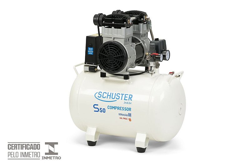 Compressor De Ar S50 - Schuster | Dental Odonto - Equipamentos Odontológicos