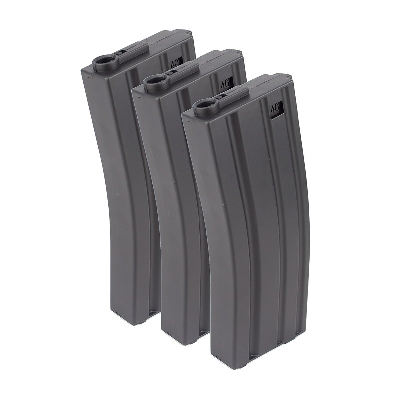 Kit 3 Magazines Airsoft M4 / M16 Mid-Cap Rossi 140bbs - LOJA WWART ...