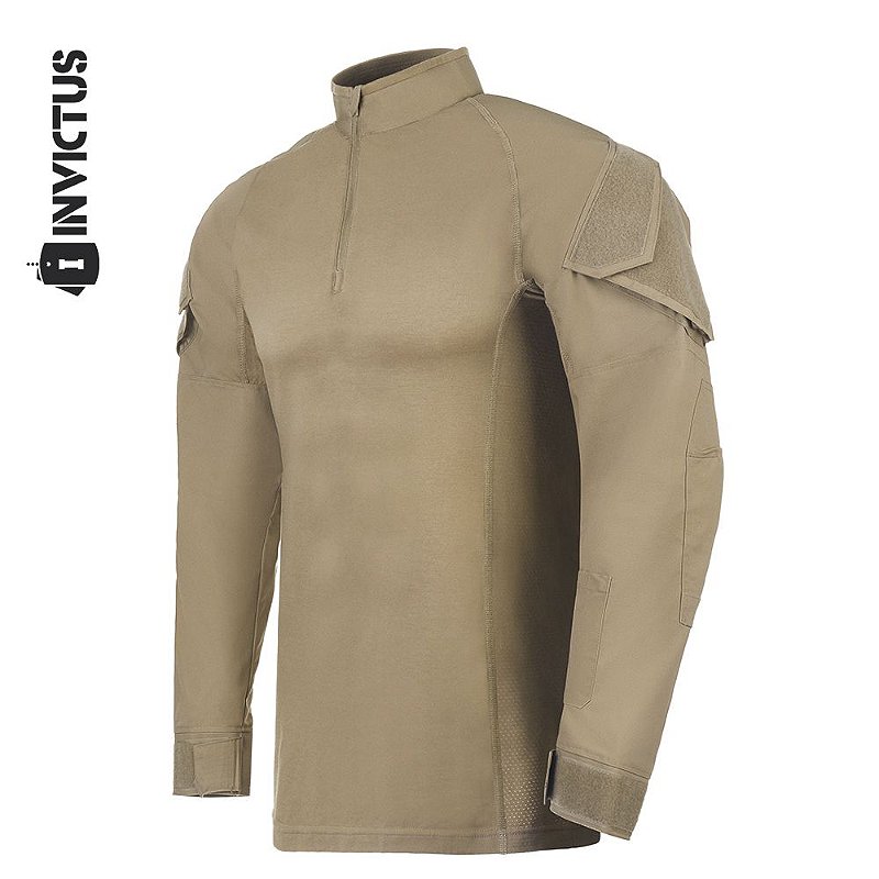 Combat Shirt Invictus Operator TAN / caqui - LOJA WWART - Tático ...