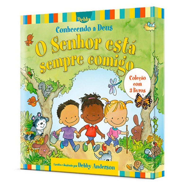 Box O Senhor Está Sempre Comigo (3 Livros) | LIV 100% Cristão - 100% ...