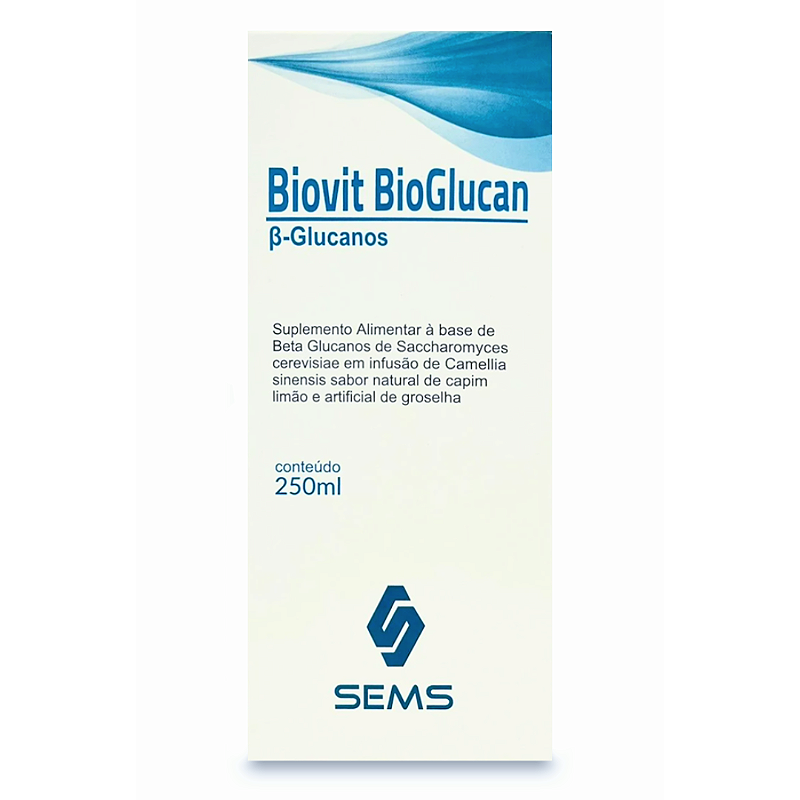 Biovit BioGlucan - 250 mL - SEMS - uplementos Naturais | Comprar Ômega ...