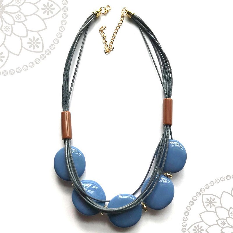 Colar azul - ARGOLLA