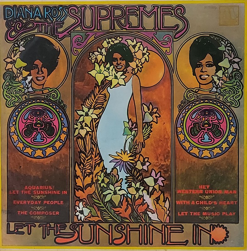 Diana Ross & The Supremes ‎– Let The Sunshine In - VINIL SP