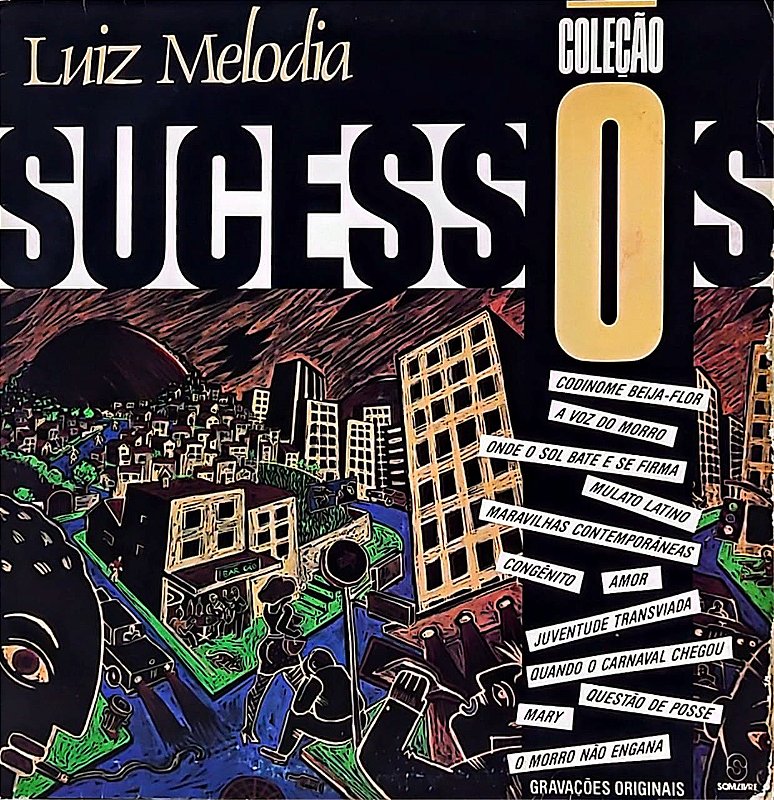 LP Luiz Melodia – Coleção Sucessos - VINIL SP