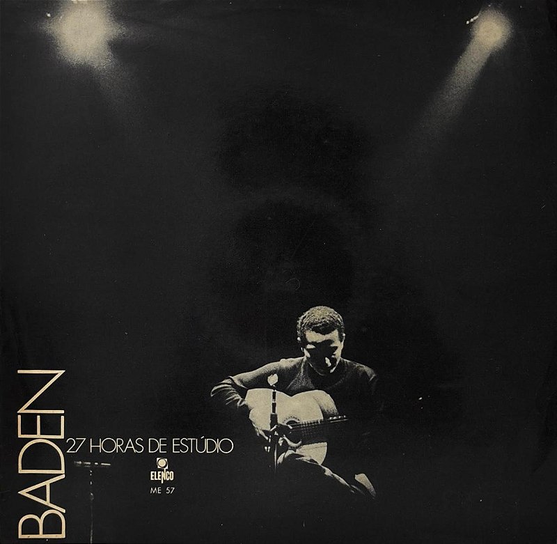 LP Baden Powell – 27 Horas De Estúdio - VINIL SP