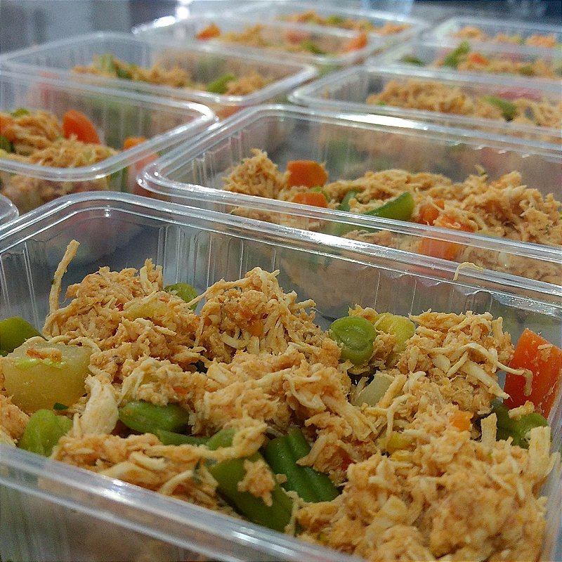 Kit low carb frango com legumes - GoodShape Alimentação Saudável