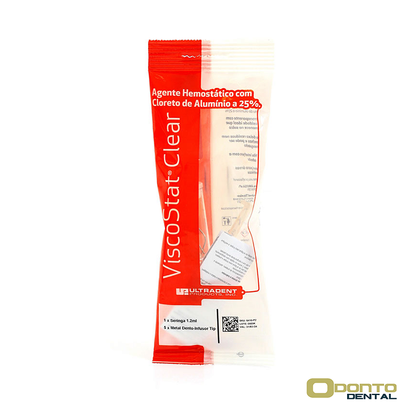 ViscoStat® Clear Ultradent Solução Hemostática - Odonto Dental Produtos ...