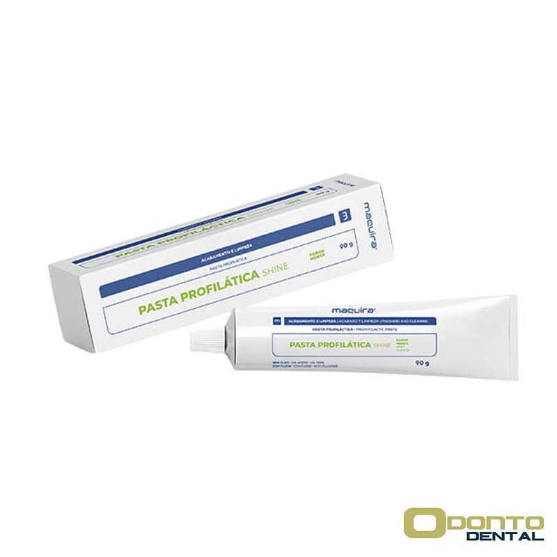 Pasta Profilática Shine Maquira - Odonto Dental Produtos Odontológicos.