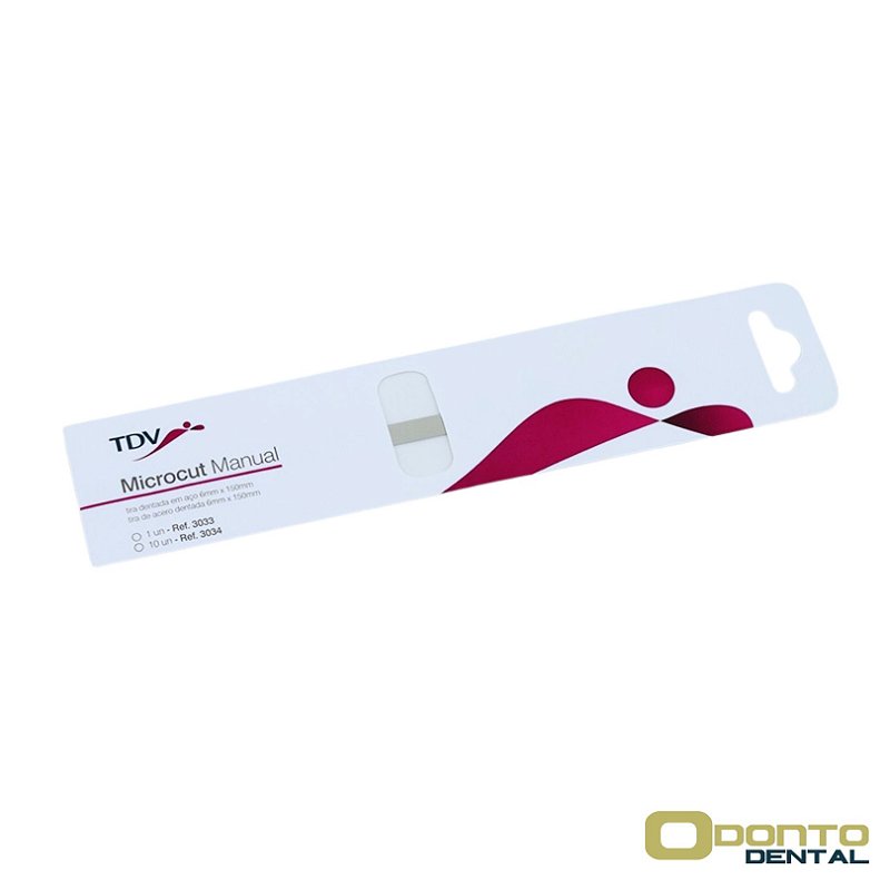 Serra Microcut Manual TDV - Odonto Dental Produtos Odontológicos.
