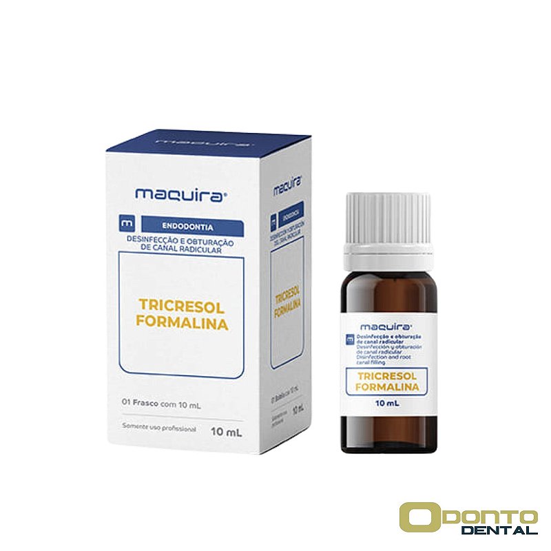 Tricresol Formalina Maquira - Odonto Dental Produtos Odontológicos.