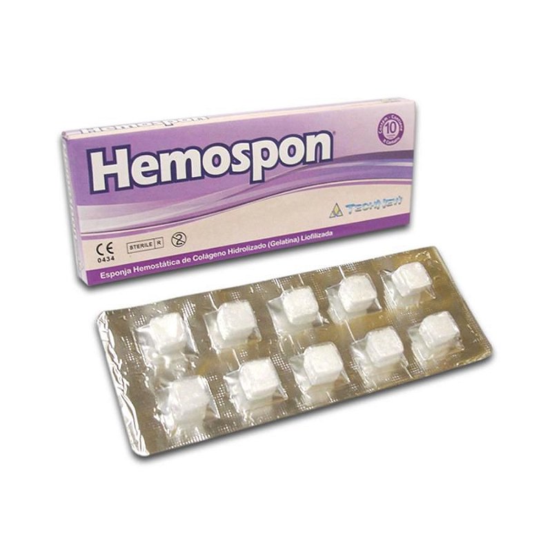 Hemostático Hemospon TechNew - Dental Capixaba